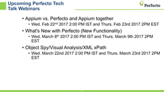 Intro to Automation Using Perfecto's CQ Lab | PPT