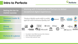Intro to Automation Using Perfecto's CQ Lab | PPTX | Operating Systems ...