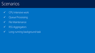 Intro to Azure Webjobs | PPT