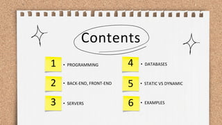 Intro to Backend Development - GDG on Campus EUE | PDF