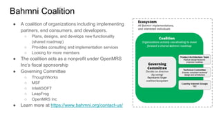 Introduction to Bahmni | PPTX
