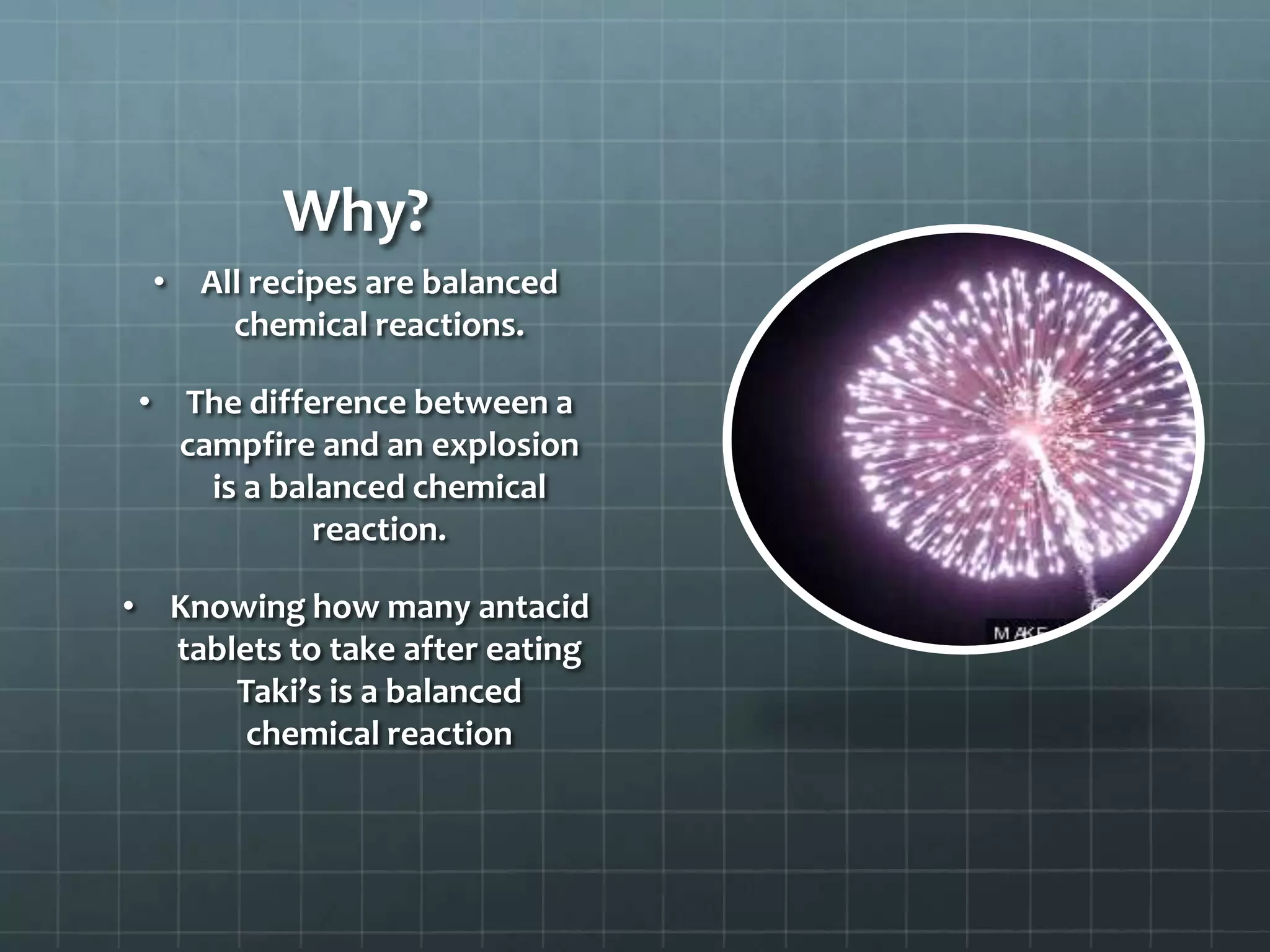 Intro to balancing chemical reactions | PPTX