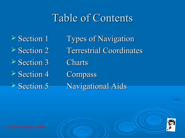Intro to basic navigation lrg | PPT | Cruises | Travel Type
