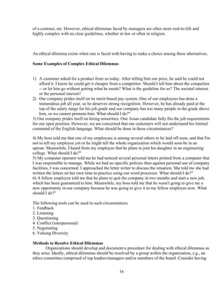 Intro To BUSINESS ETHICS | PDF