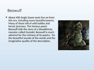 intro_to_beowulf-2.ppt of literature in english | PPT