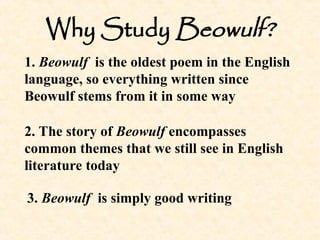 A short Introduction to the poem Beowulf | PPT