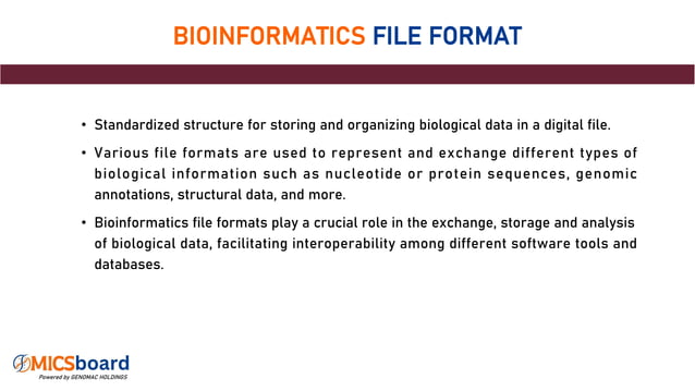 Intro to Bioinformatics for beginers student | PPT