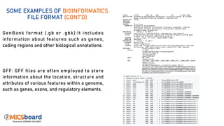 Intro to Bioinformatics for beginers student | PPT
