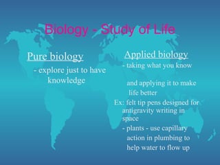 Intro to biology | PPT
