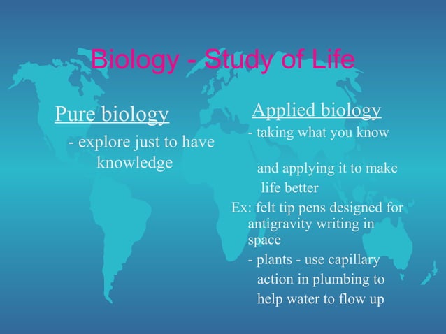 Intro to biology | PPT