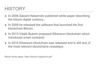 Intro to blockchain | PPT