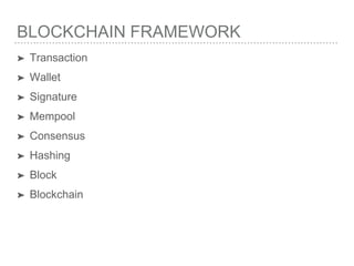 Intro to blockchain | PPT