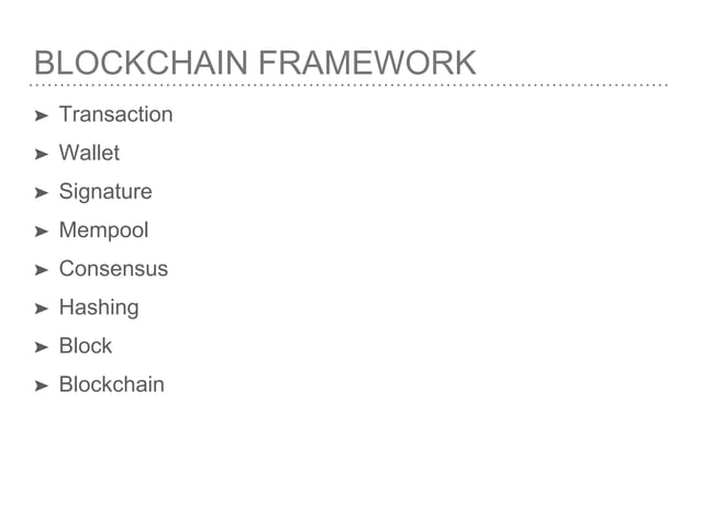 Intro to blockchain | PPT