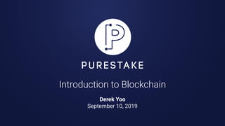 Blockchain 101: An Introduction to the Blockchain Ecosystem | PPT