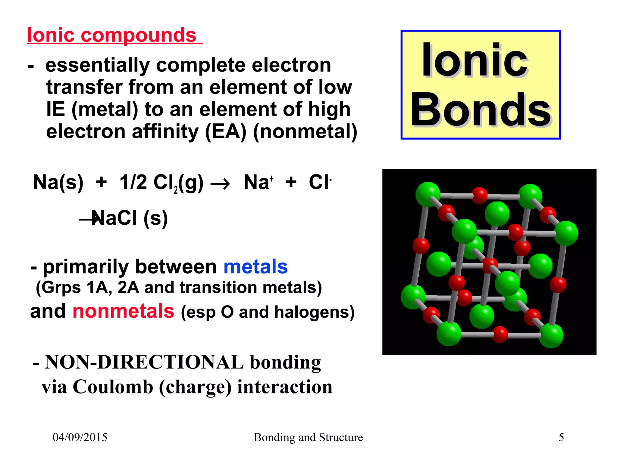 chemical bonding and molecular orbitals | PPT