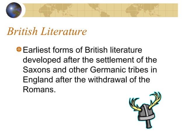 Intro to british lit and middle ages | PPT