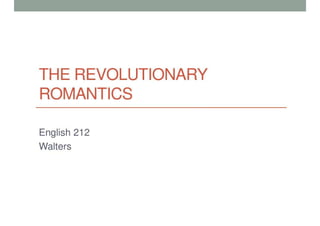 Intro To British Lit Survey II | PDF