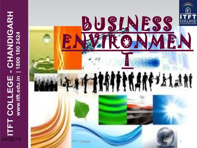 ITFT - Intro to business environment | PPT