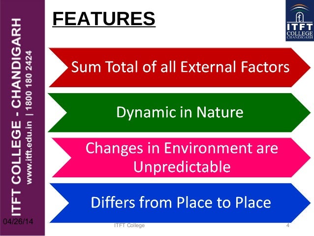 ITFT - Intro to business environment
