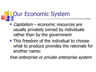 Intro To Business; Lesson 1 3 | PPT | Business | Business and Finance