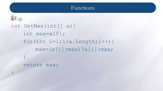 Intro to C# - part 2.pptx emerging technology | PPT