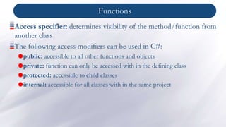 Intro to C# - part 2.pptx emerging technology | PPT