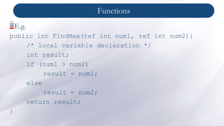 Intro to C# - part 2.pptx emerging technology | PPT