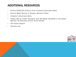 Intro to CANSLIM | PPT