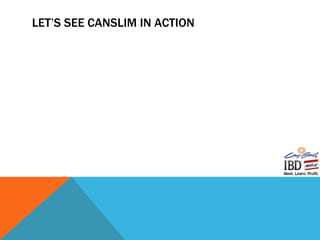 Intro to CANSLIM | PPT