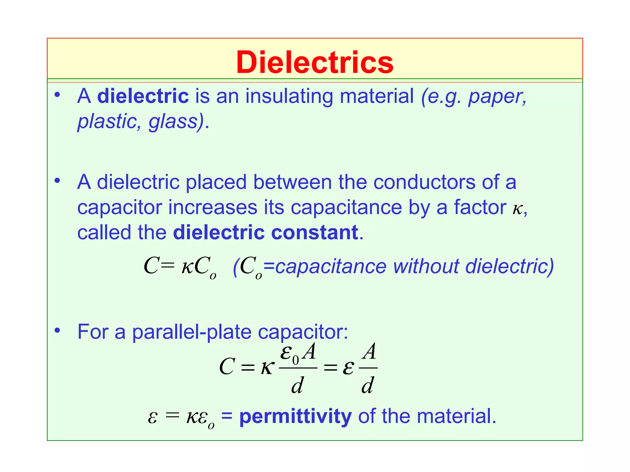 Intro To Capacitors | PPT