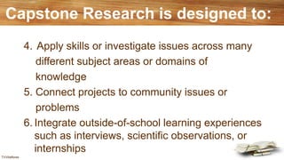 Introduction to Capstone Project | PDF