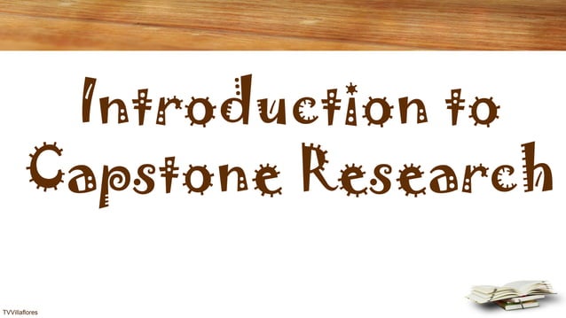 Introduction to Capstone Project | PDF