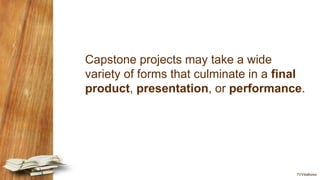 Introduction to Capstone Project | PDF