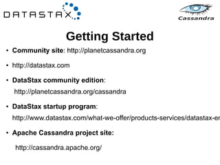 Intro to cassandra | ODP