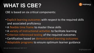 Introduction to Competency-based Education | PPTX