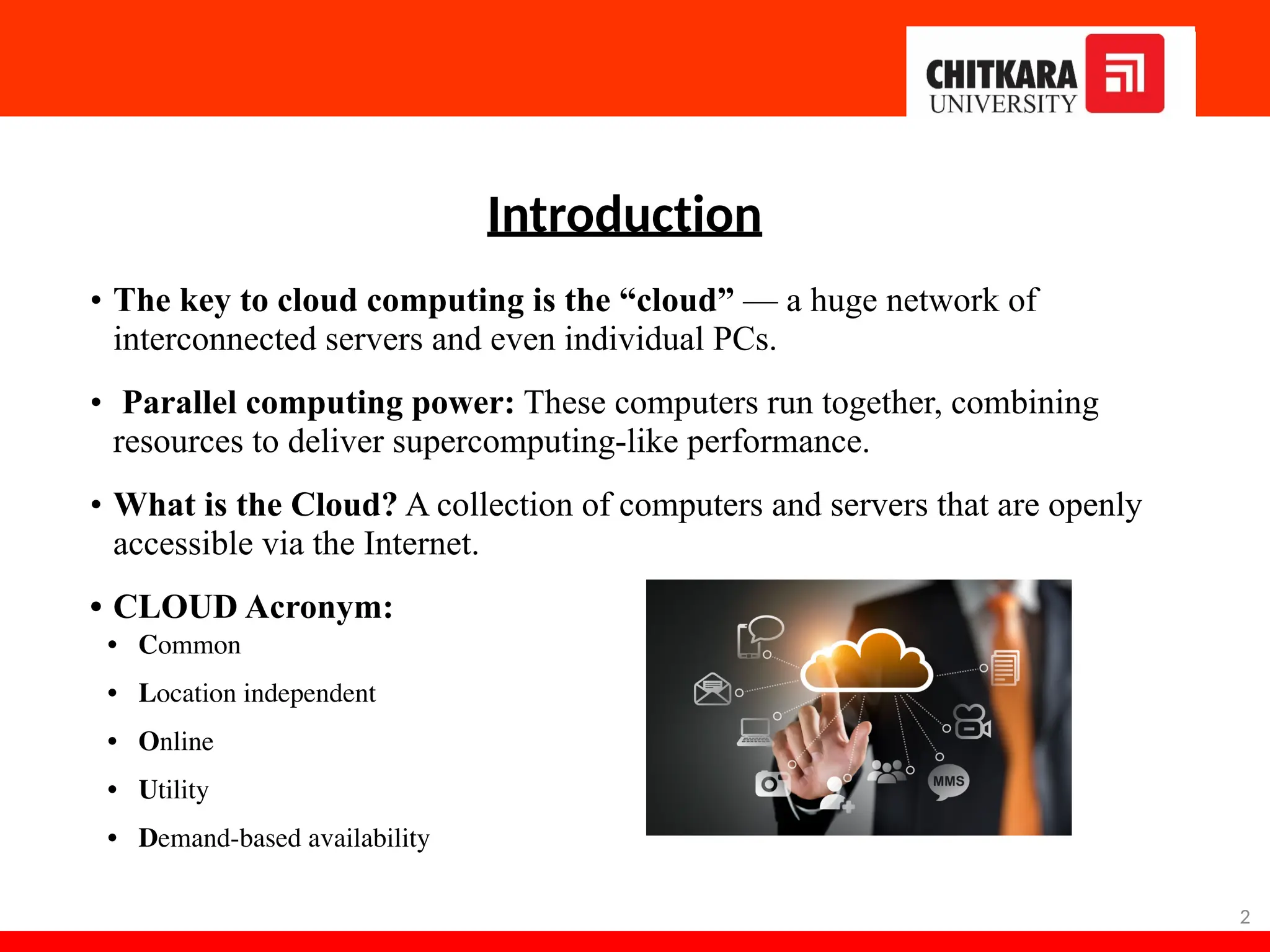 Intro to CC.pdf cloud computing in detail | PDF