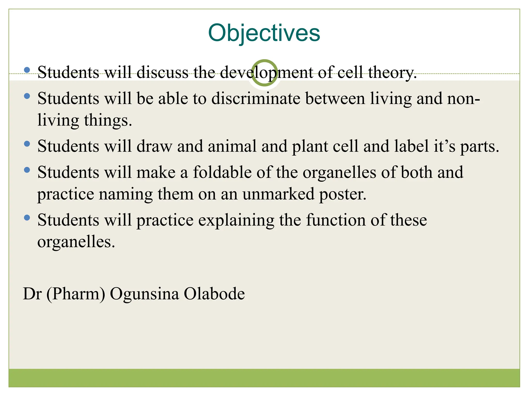 Introduction to cells and cell theory .ppt