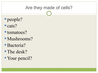 Introduction to cells and cell theory .ppt