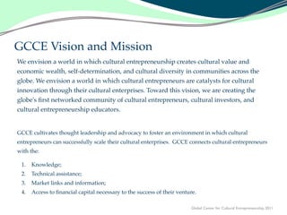 What is Cultural Entrepreneurship? | KEY