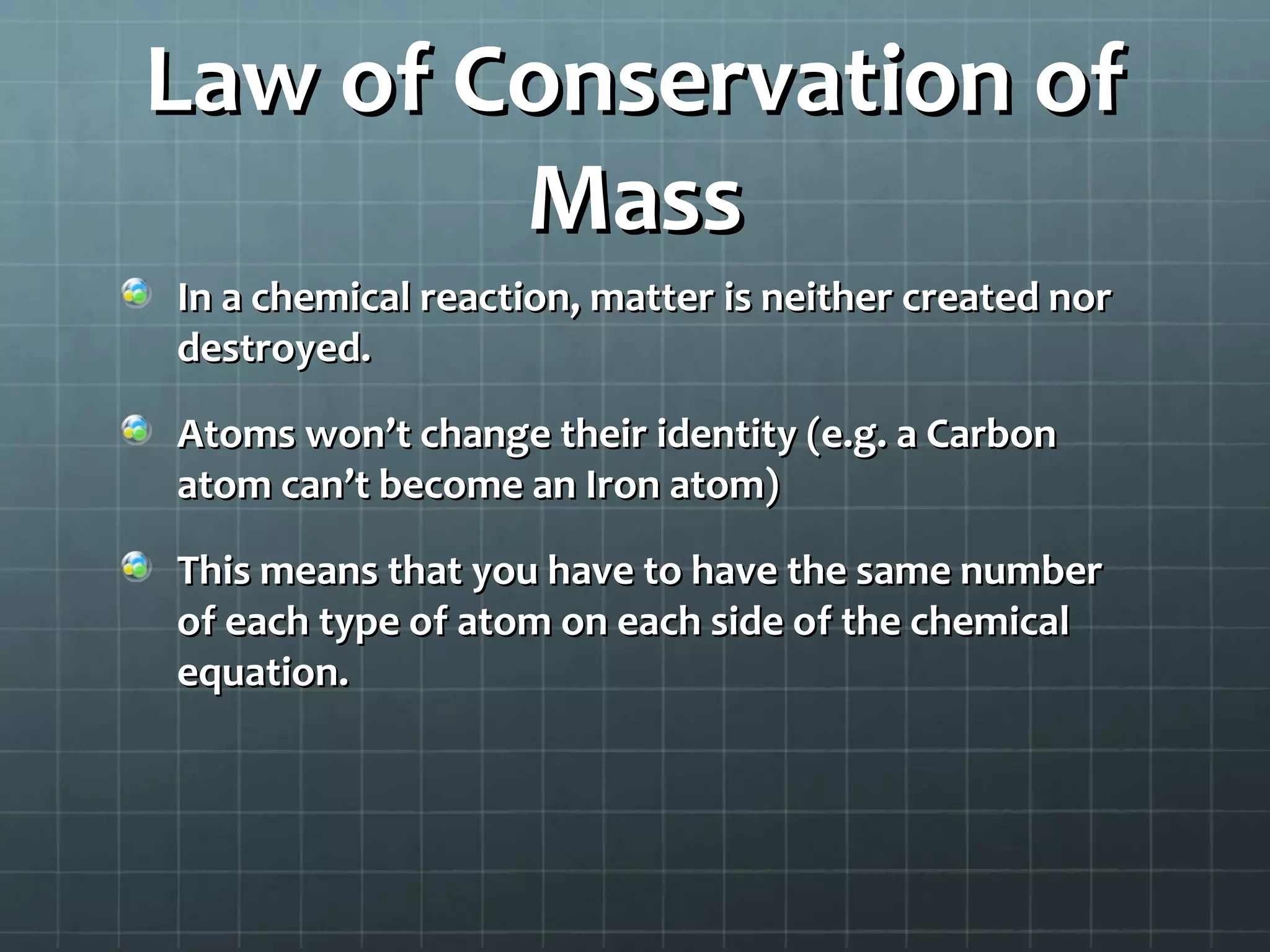Intro to chemical reactions | PPT