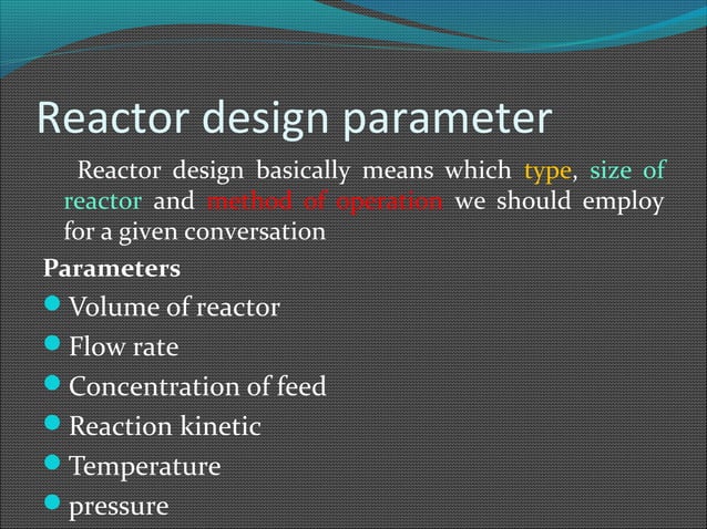 Introduction to Chemical Reactors and Chemical Reaction Engineering ...