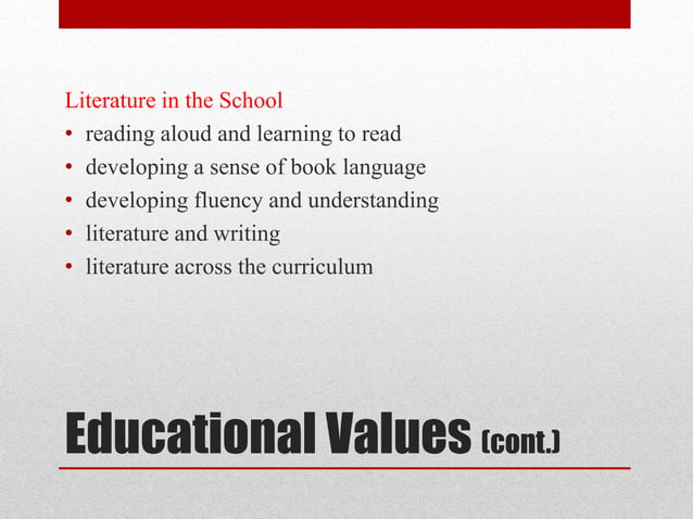 Intro to children's literature | PPTX | Books and Literature
