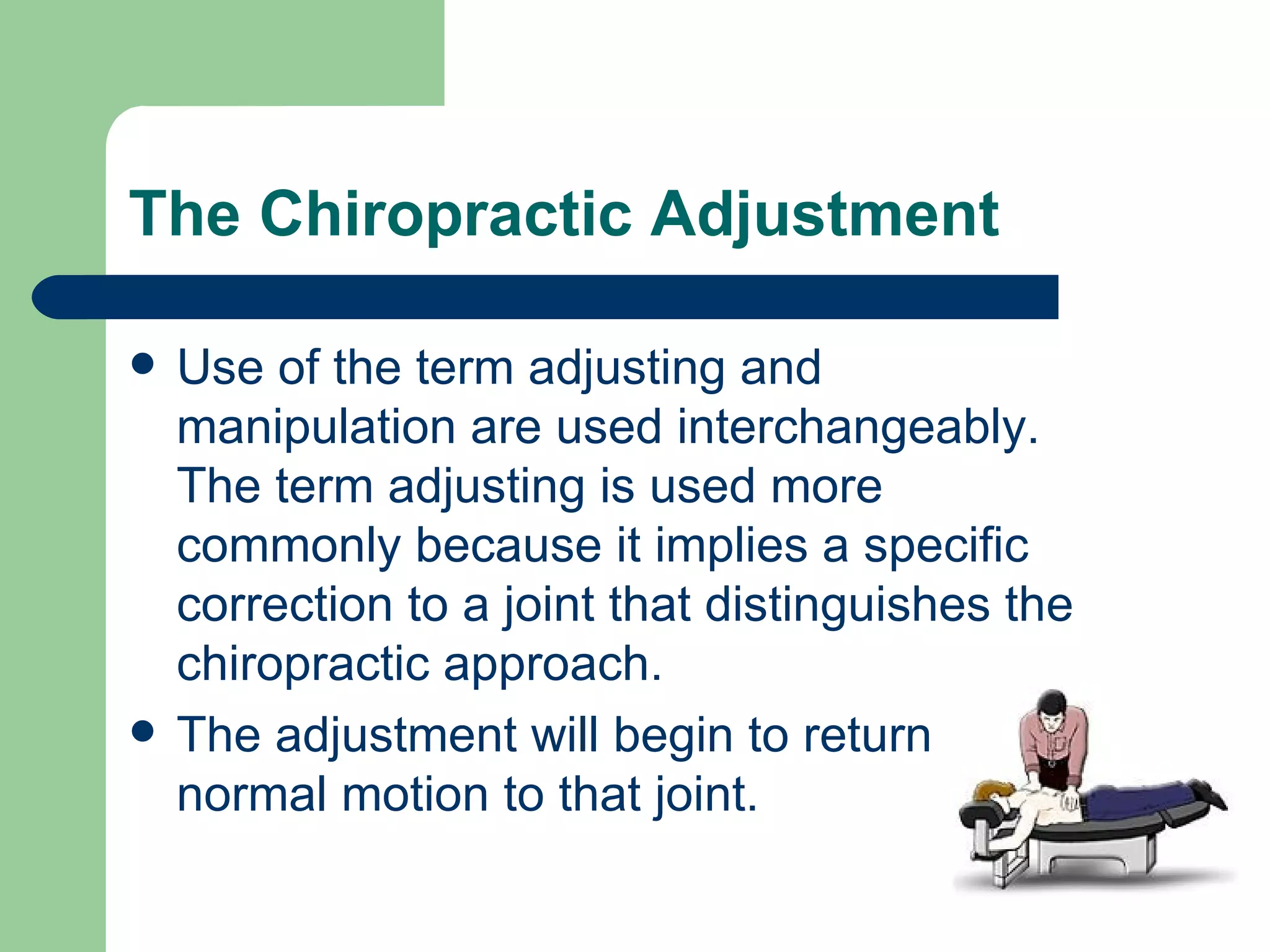 Intro To Chiropractic | PPT