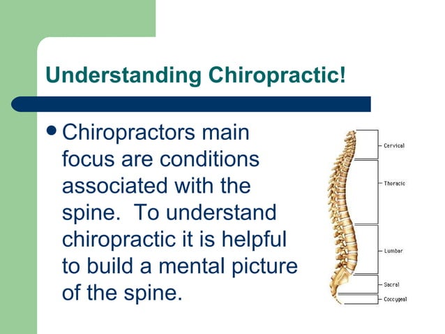 Intro To Chiropractic | PPT