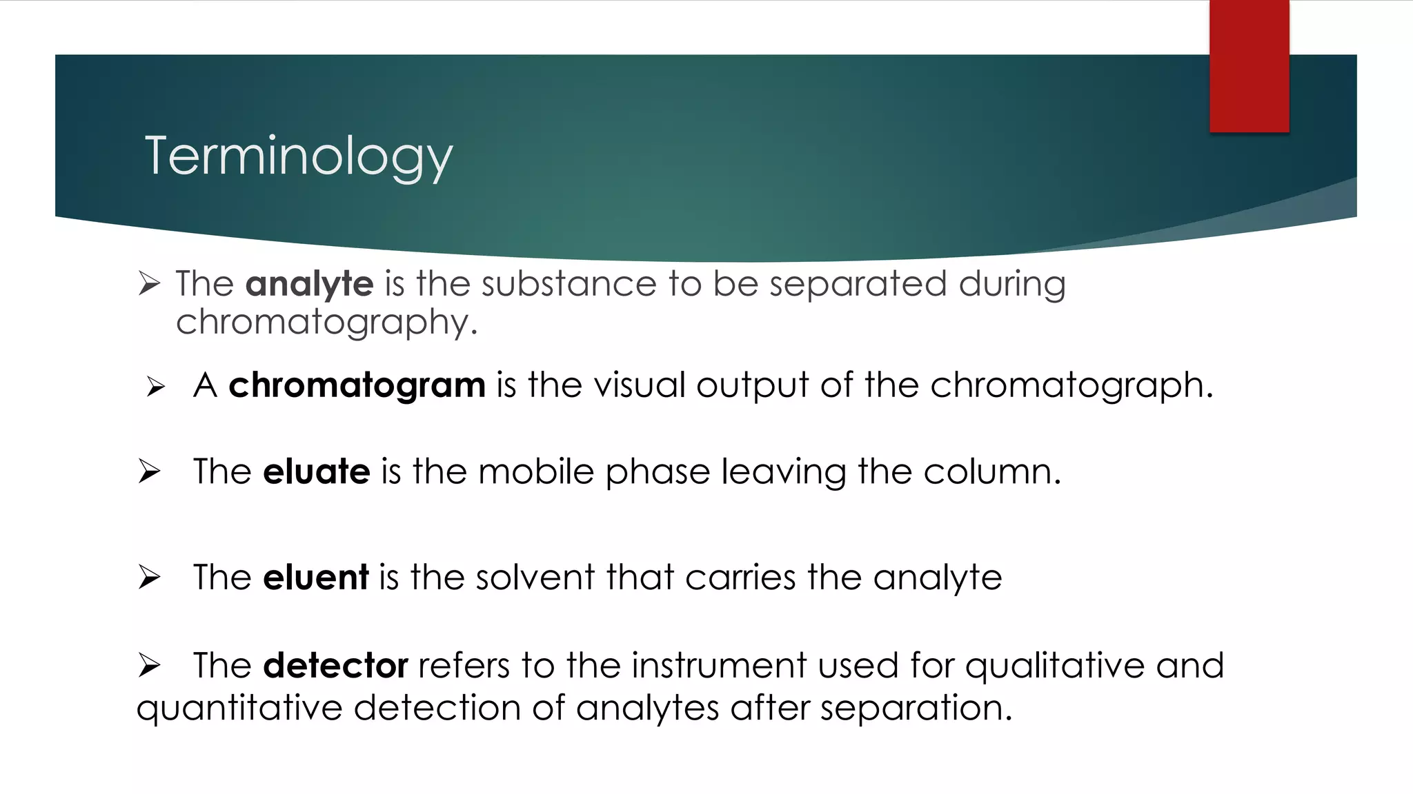 Introduction to chromatography | PDF