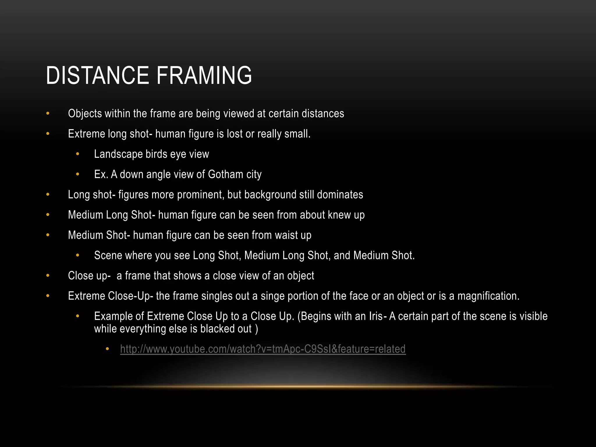 Intro to cinema group 3 presentation | PPTX | Photography | Arts and Crafts