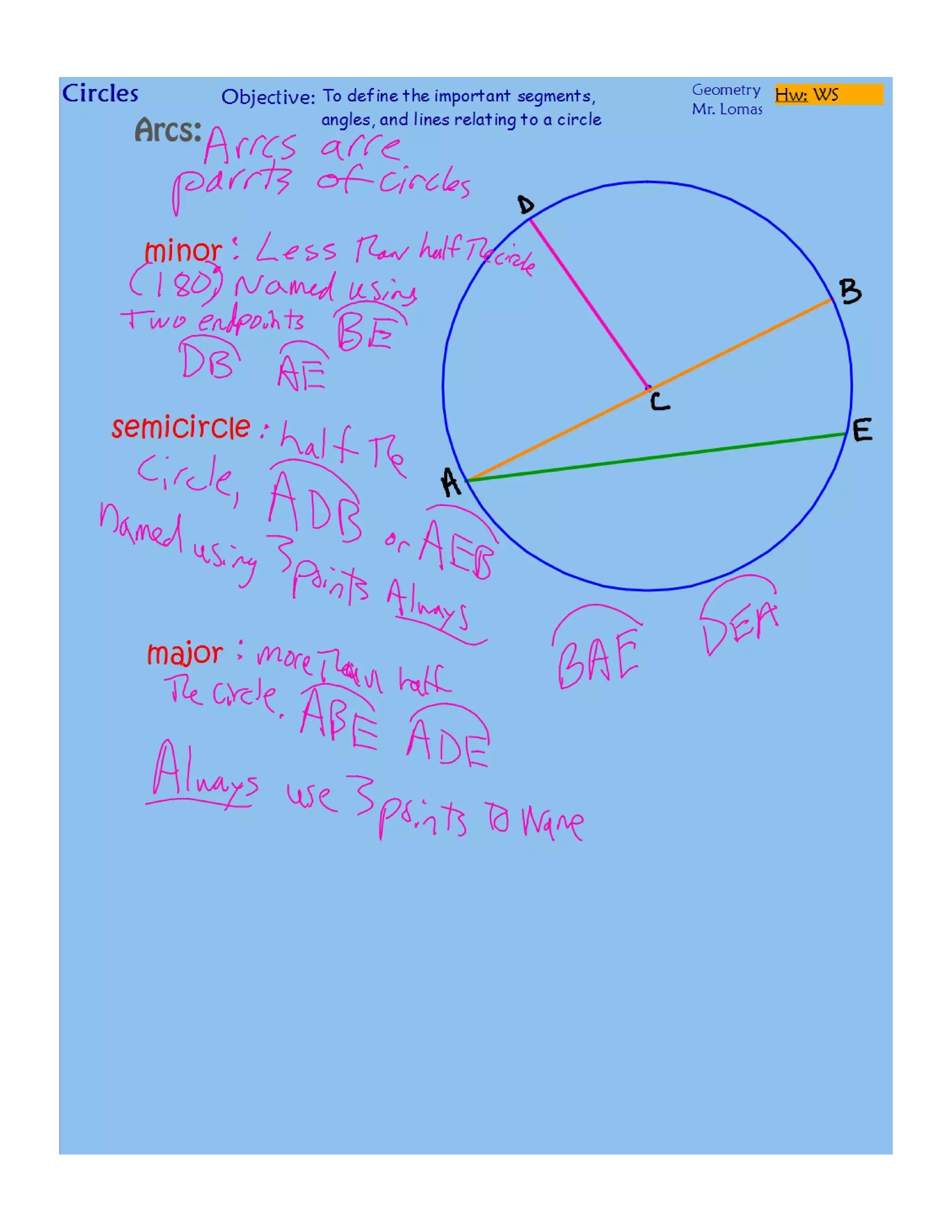 Intro to circles | PDF