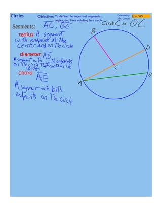 Intro to circles | PDF
