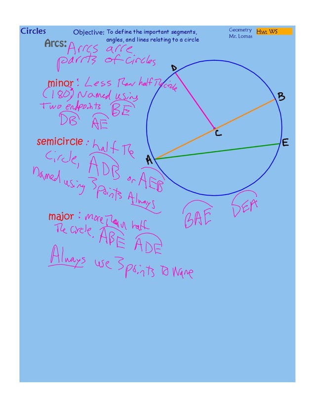 Intro to circles | PDF