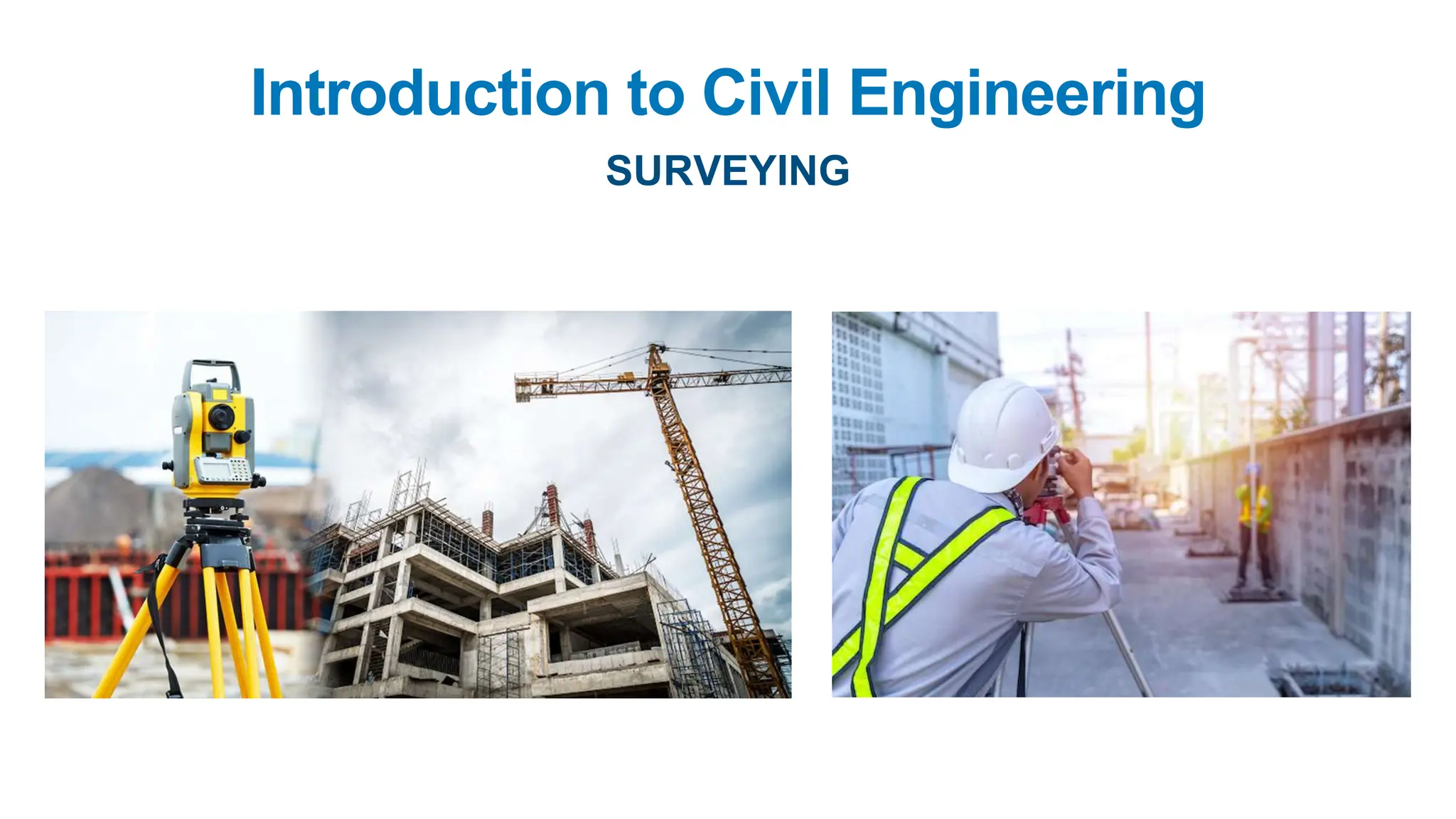 Introduction to Civil Engineering 22ESC141 - Module 1.pptx